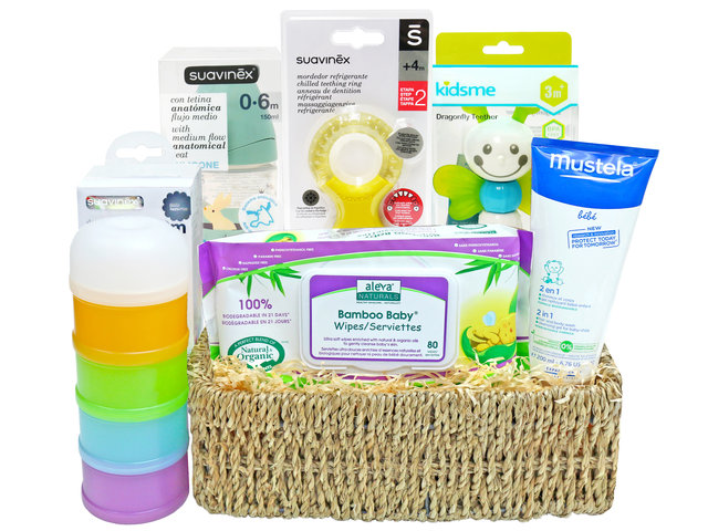 初生BB禮物Hamper（出生/百日宴/滿月）送給媽媽及BB – 即日送抵醫院/家居