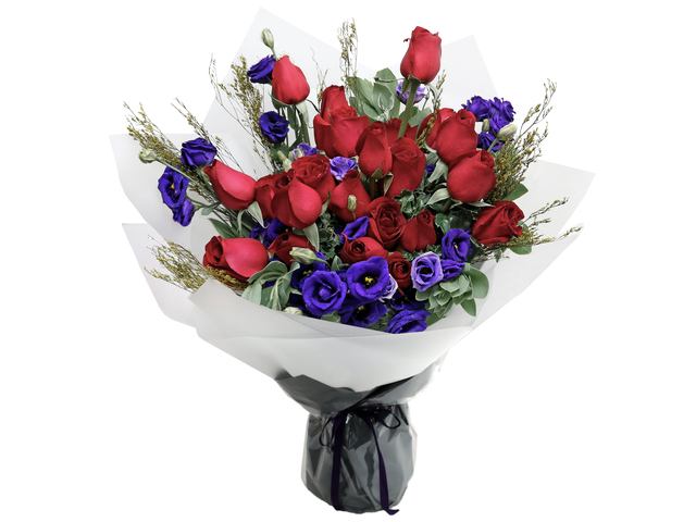 Florist Flower Bouquet - France style rose bouquet florist RD19 ...