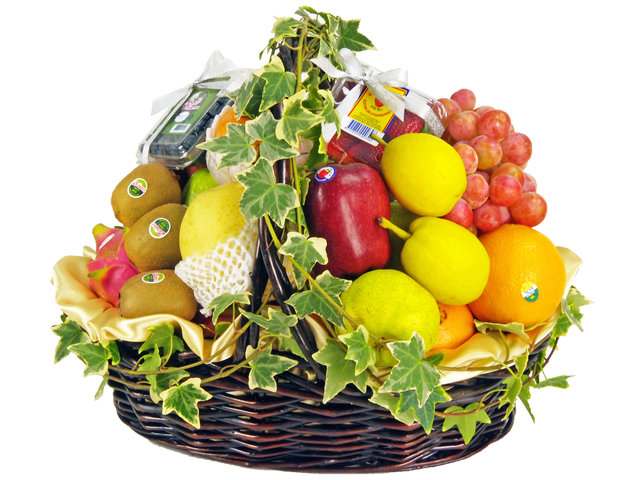 Fruit Basket - Fruit Basket (C) - P1760 - Give Gift Boutique Flower Shop