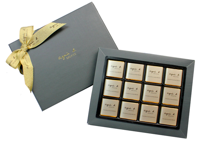 Gift Accessories - Agnes B Carres 12pcs - L33025 - Give Gift Boutique ...