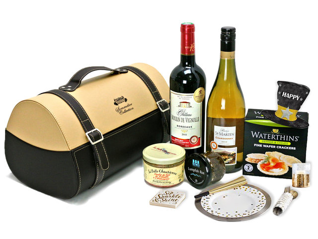 Wine n Food Hamper - Party Hamper 05A9 - PH0530A9 - Give Gift Boutique ...